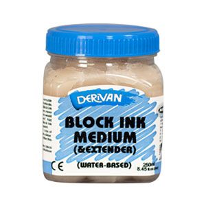 Derivan Block Ink Medium and Extender 250ml – Art Materials