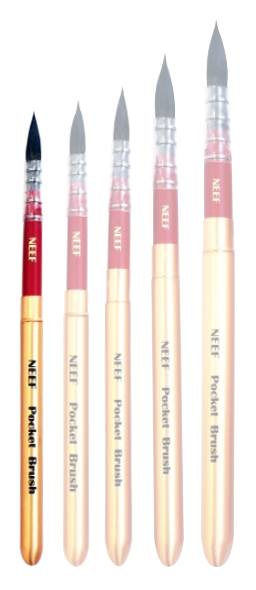 Neef Squirrel Mop Pocket Brush Size 10/0 – Art Materials