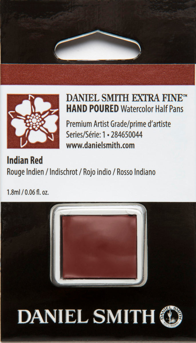Indian Red DANIEL SMITH 1/2 Pan – Art Materials