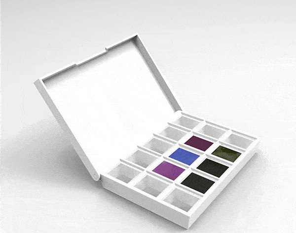 Colors Of Inspiration Hand Poured DANIEL SMITH W/C Half Pan Set – Art ...