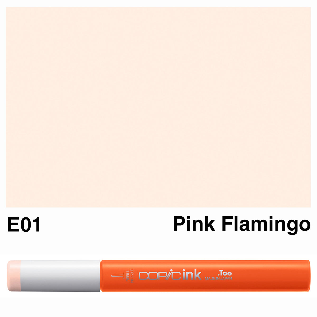 Copic Ink E01-Pink Flamingo – Art Materials