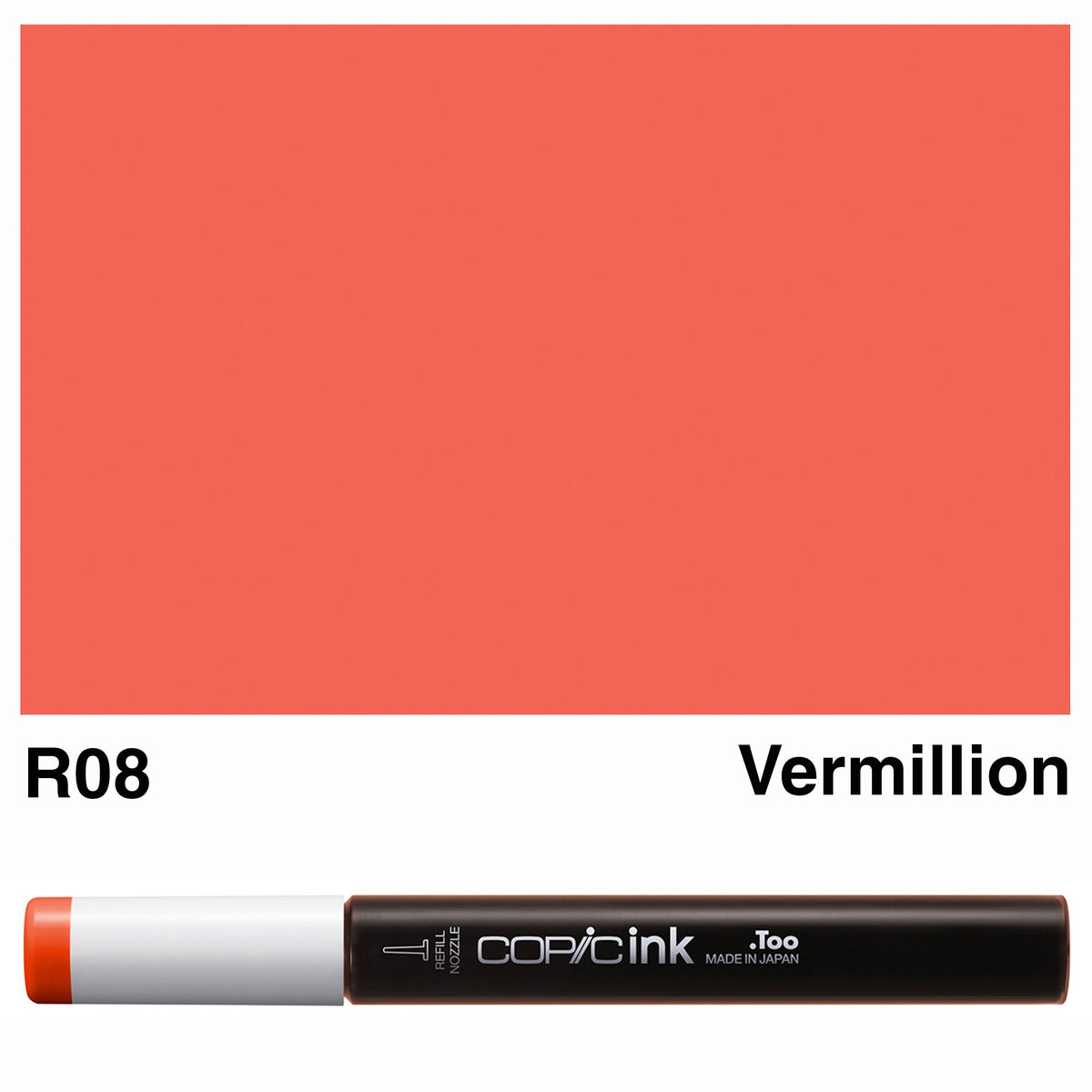 Copic Ink R08-Vermillion – Art Materials