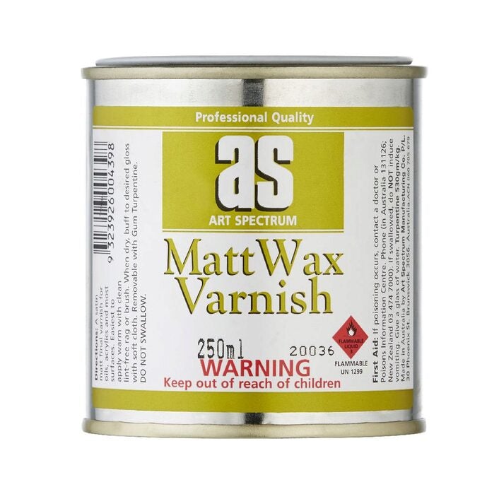 Matt Wax Varnish As 500ml – Art Materials