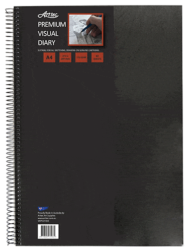 Arttec Visual Diary A4 110gsm – Art Materials