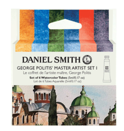 George Politis Master Artist Set 1 6 5ml Tubes DANIEL SMITH – Art Materials
